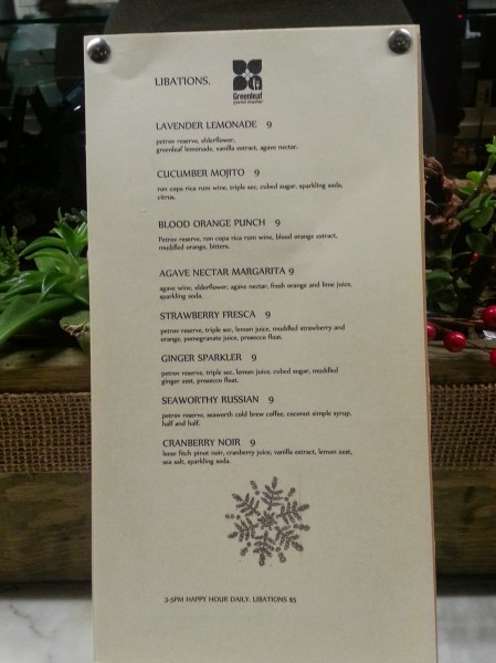 Greenleaf Fall Craft Cocktails and Appetizers – Dani's Decadent Deals