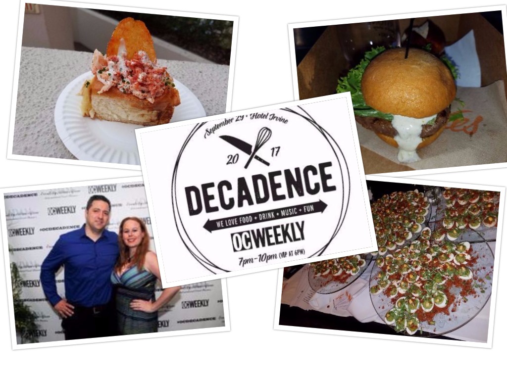 14th Annual OC Weekly Decadence Foodie Party and My Discount Promo Code ...